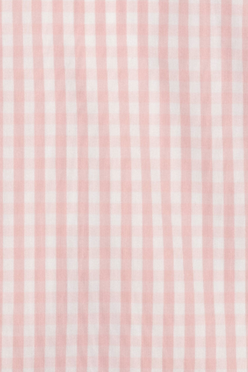 Buy The Lauren Pink and White Gingham Check Capri $189